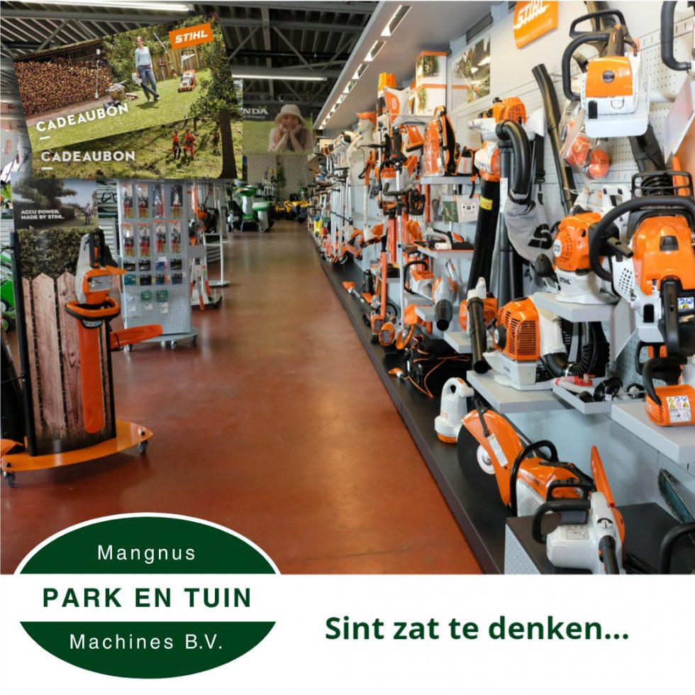 O, kom er eens kijken... - Mangnus Park en Tuin Machines