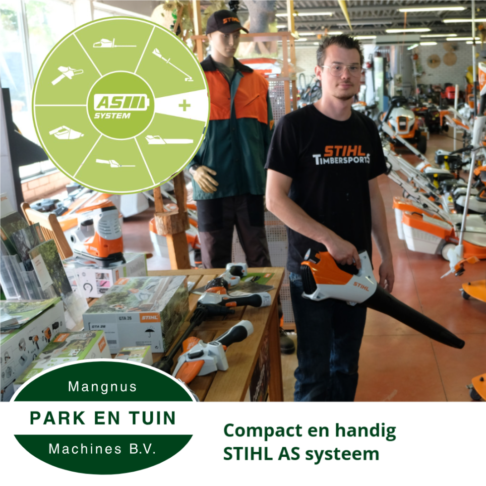 Een Accu Meerdere Klussen Mangnus Park En Tuin Machines